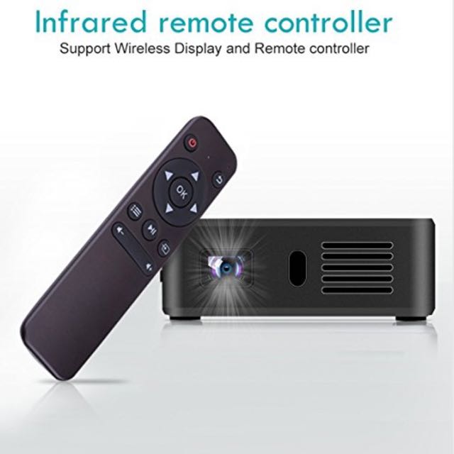 E05 120 ANSI lumens Home Theater Digital DLP LED Video Movie Multimedia ...