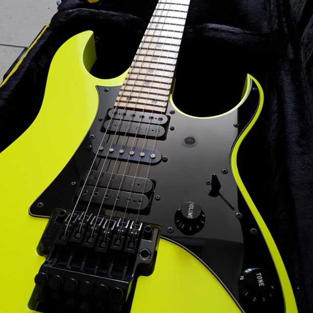 Ibanez RG 550 20th anniversary MIJ desert yellow, Hobbies & Toys, Music ...