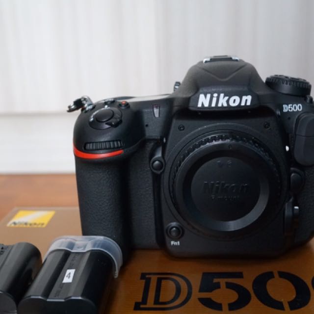 Nikon D500 and MB-D17 battery grip, Photography, Cameras on Carousell