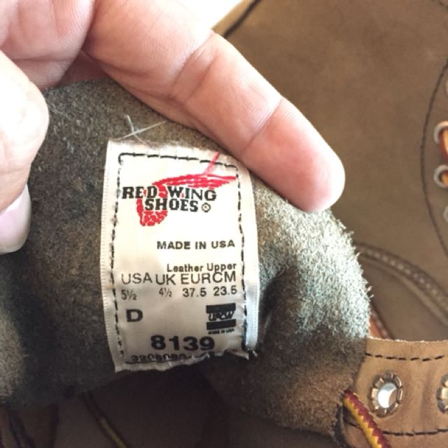 Red Wing 8139, Men's Fashion, Footwear, Boots on Carousell