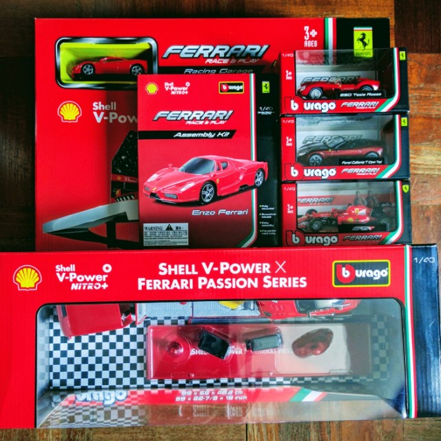 Shell V-Power X Ferrari Passion Series (full set), Furniture & Home ...