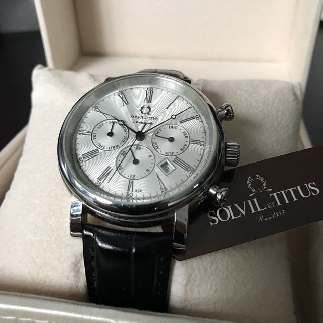 Solvil et Titus Watch, Luxury, Watches on Carousell