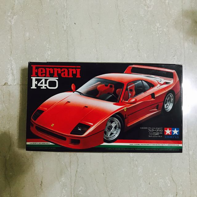 Tamiya Ferrari F40, Hobbies & Toys, Toys & Games on Carousell