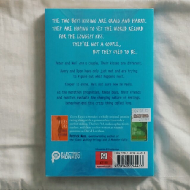 Two Boys Kissing by David Levithan, Hobbies & Toys, Books & Magazines ...