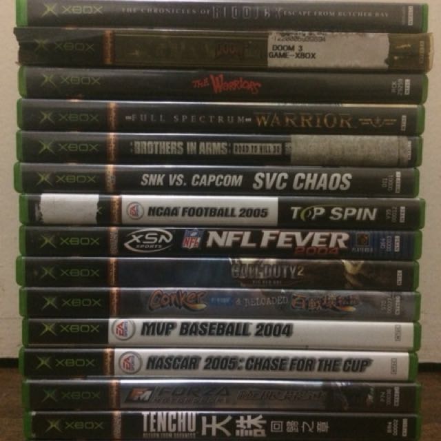 Xbox original (video games), Video Gaming, Video Games, Xbox on Carousell