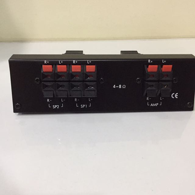 2-way Speaker Switch Box, Audio, Soundbars, Speakers & Amplifiers on ...