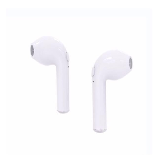 AirPod pair of Bluetooth wireless earphones earbuds hbq i7 hbq-i7 shure ...