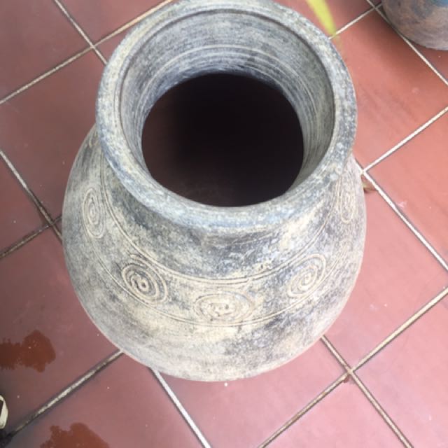 Decorative fish clay pot fish design, Furniture & Home Living, Home ...