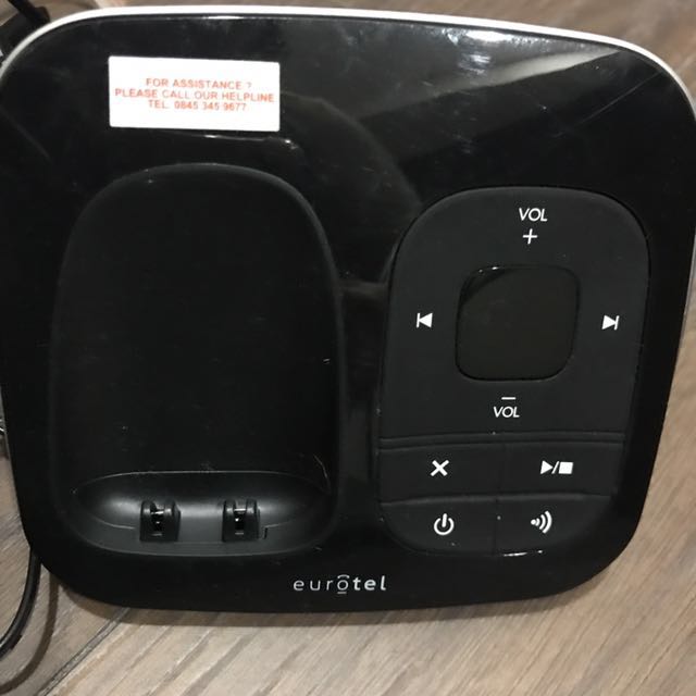 Eurotel Wireless phone set (with base), Mobile Phones & Gadgets, Mobile ...