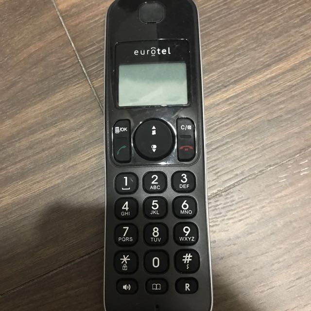 Eurotel Wireless phone set (with base), Mobile Phones & Gadgets, Mobile ...