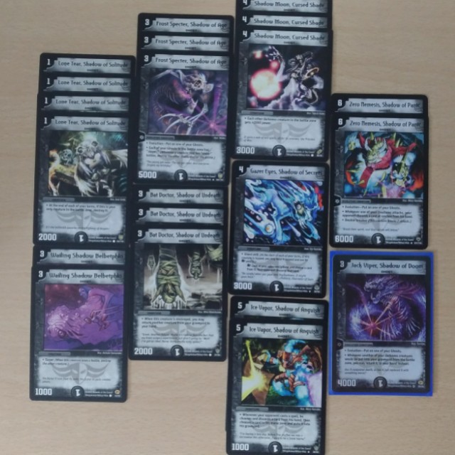 Ghost duel masters set, Hobbies & Toys, Toys & Games on Carousell
