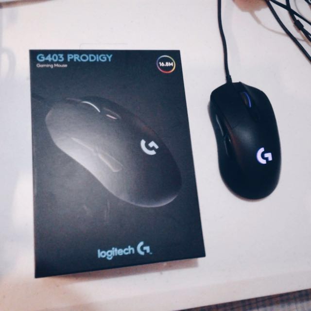 Mouse: Logitech G403 Prodigy, Computers & Tech, Parts & Accessories, Computer Keyboard on Carousell