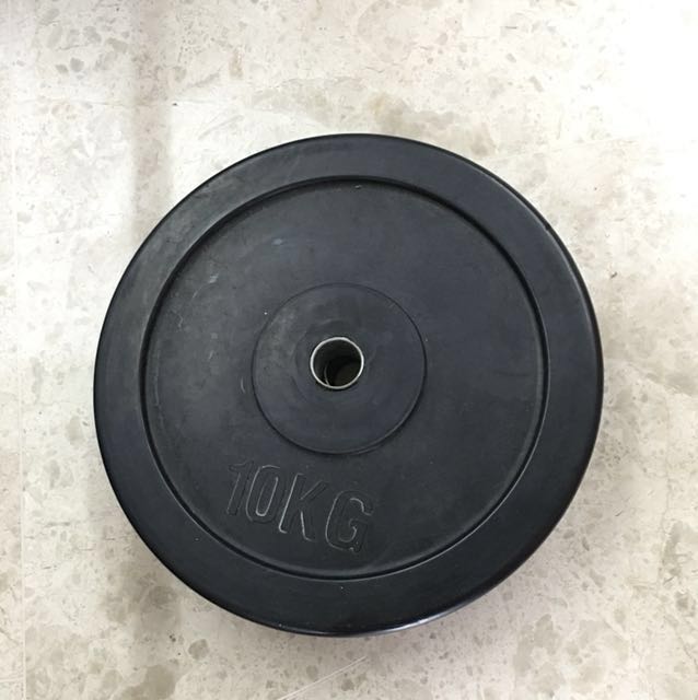 10kg weight plate, Sports Equipment, Exercise & Fitness, Cardio ...