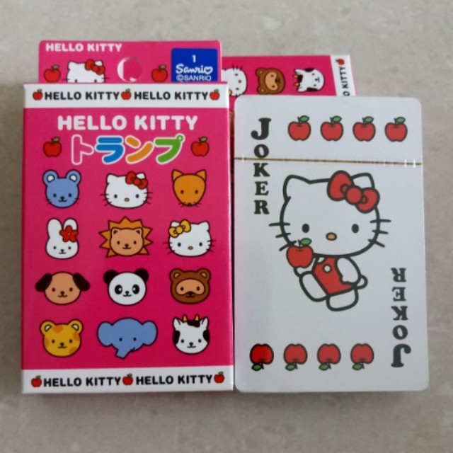 Authentic Sanrio Hello Kitty Cards, Hobbies & Toys, Toys & Games on ...