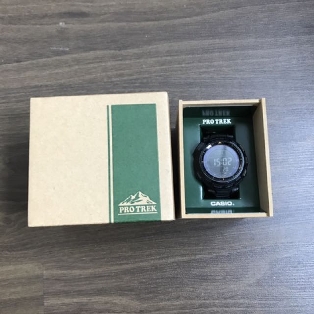 Casio Protrek Tough Solar Triple Sensor Mens Watch PRG-110Y-1V, Mobile ...