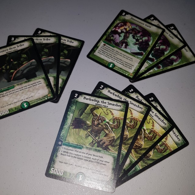 Duel Masters Beast Folk Set, Toys & Games, Board Games & Cards on Carousell