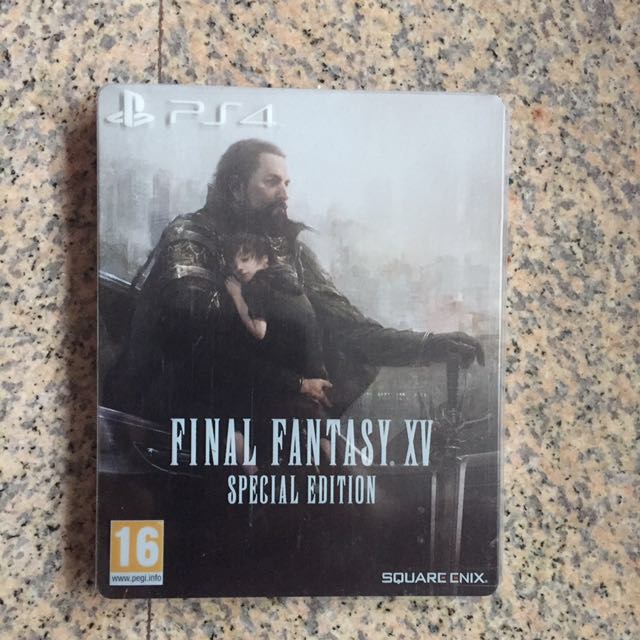 Final Fantasy XV PS4 Special Edition, Video Gaming, Video Games ...