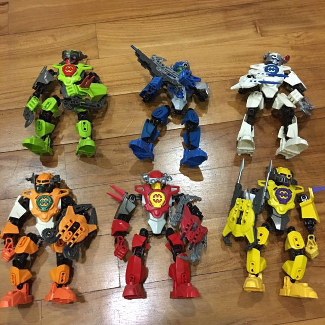 Hero factory 2.0 figures bootleg, Hobbies & Toys, Toys & Games on Carousell