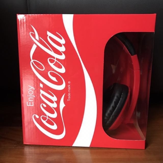 Limited edition Coca Cola headset earphone, Audio, Headphones ...