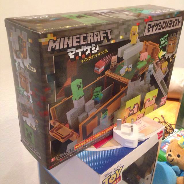 MINECRAFT Japanese figure toy collection - Value $500+ Bandai Minecraft ...