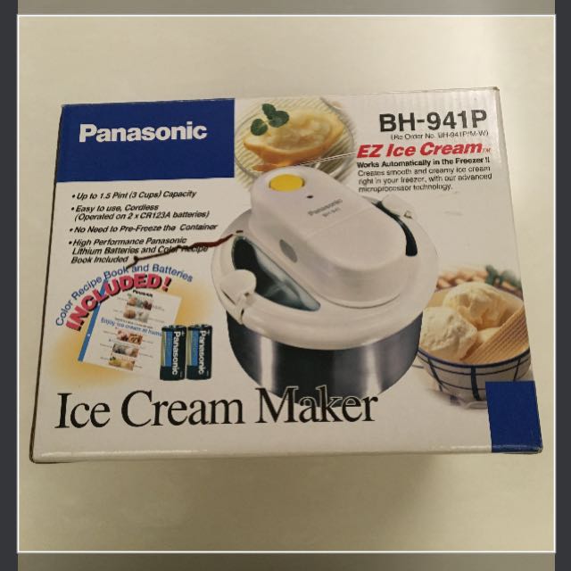 Panasonic Ice Cream Maker, TV & Home Appliances, Kitchen Appliances ...