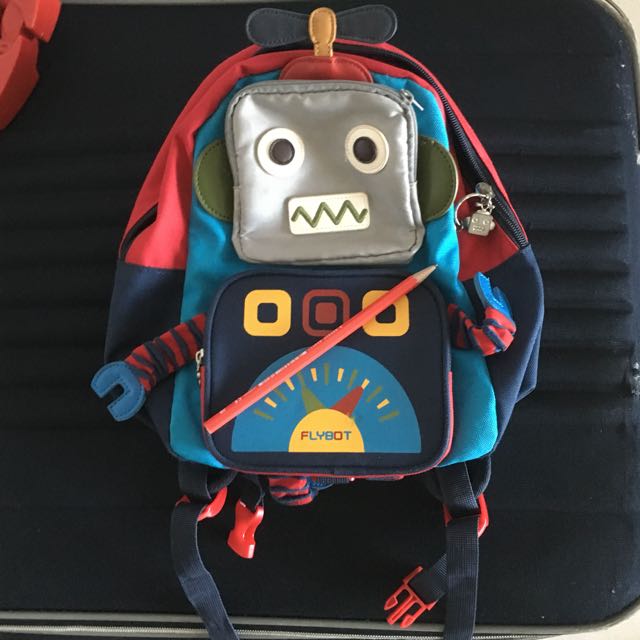 Robot backpack, Babies & Kids, Babies & Kids Fashion on Carousell
