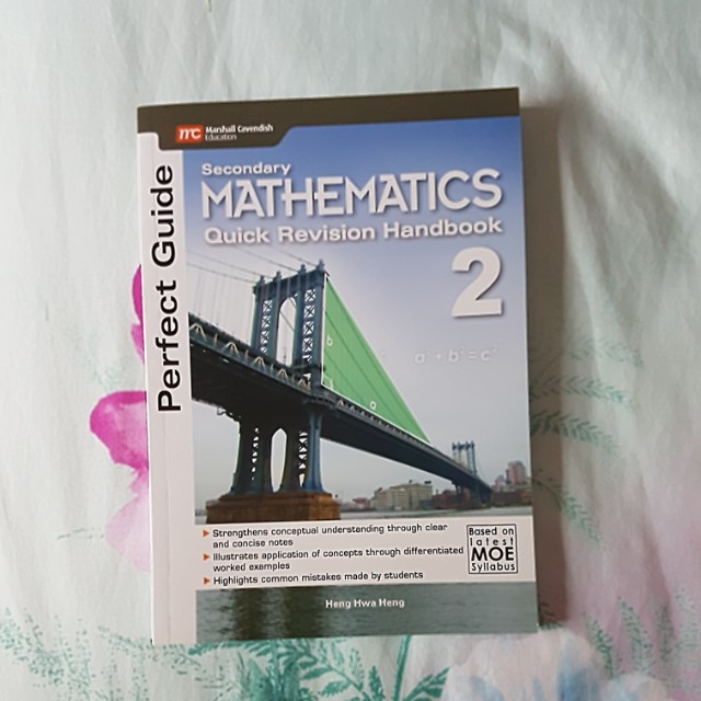 Secondary 2 Mathematics Revision Handbook, Hobbies & Toys, Books ...