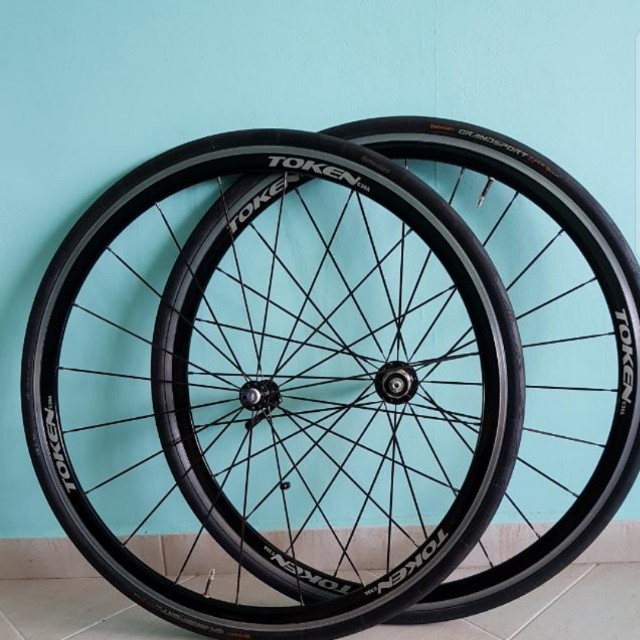 Token C30a Wheelset, Sports Equipment, Bicycles & Parts, Bicycles on ...