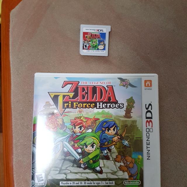 Brand New Tri Force Heroes 3DS, Video Gaming, Video Games, Nintendo on ...