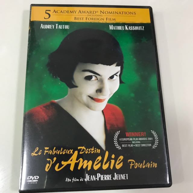 Amelie (Jean-Pierre Jeunet) DVD, Hobbies & Toys, Music & Media, CDs ...