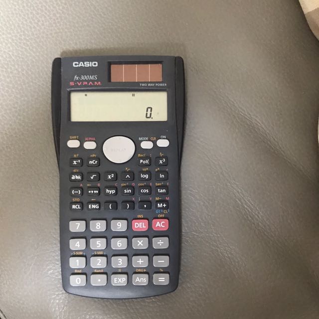 Calculator-Casio solar power calculator, Mobile Phones & Gadgets ...