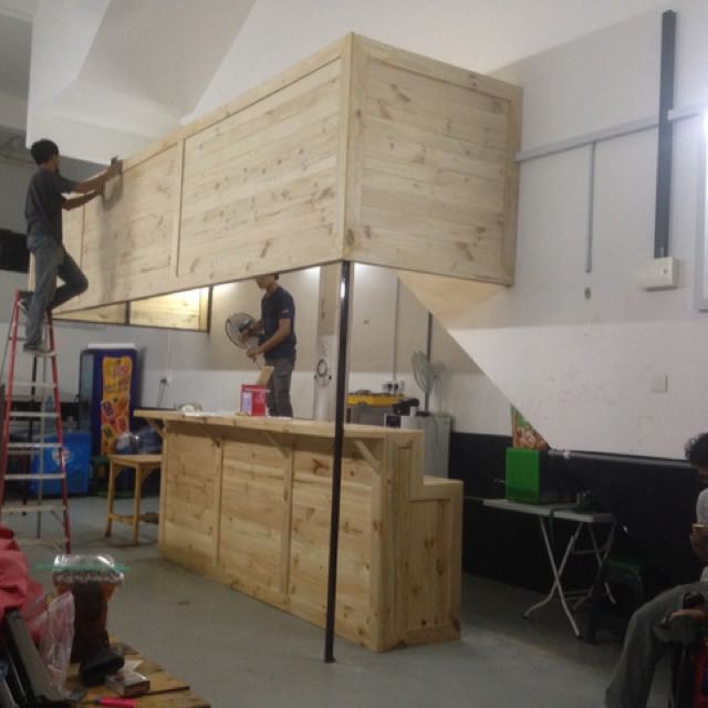 Counter bar partition, Furniture & Home Living, Home Decor, Wall Decor ...