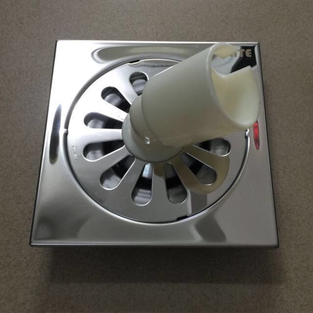 Floor Trap for Washing Machine (304 S/Steel), (Chrome), Furniture ...