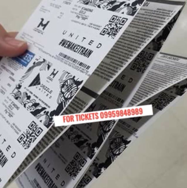 HYDRO MANILA DRIZZLE UNITED TICKETS, Tickets & Vouchers, Event Tickets ...
