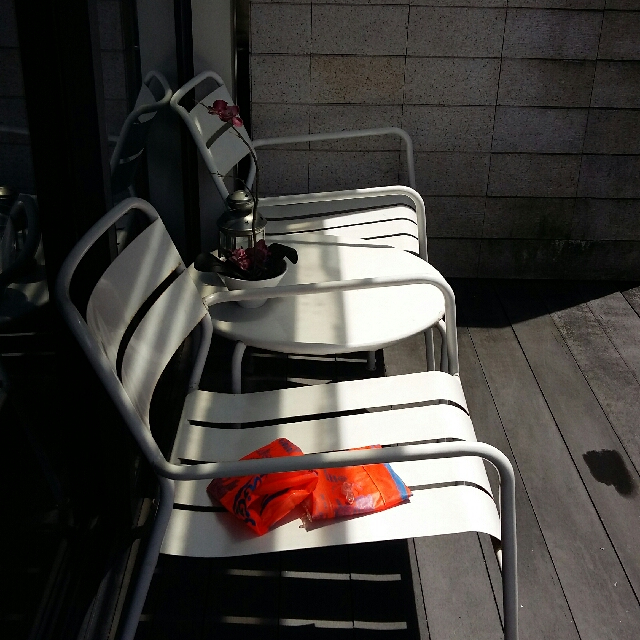 IKEA pool chair and table, Furniture & Home Living, Furniture, Tables ...