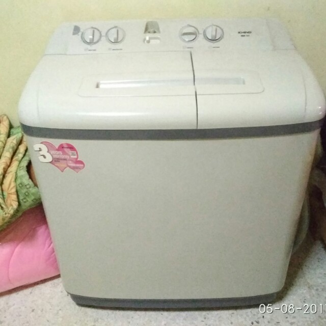 KHIND - Semi Auto washing machine - 10KG, TV & Home Appliances, Washing ...