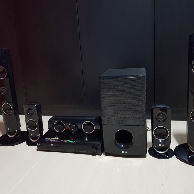 LG DVD player sound system, TV & Home Appliances, TV & Entertainment ...