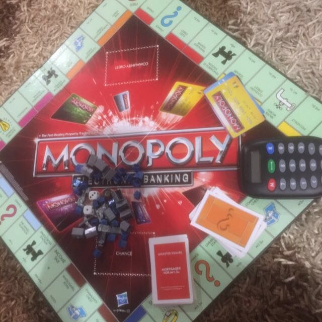 MONOPOLY ELECTRONIC BANKING, Hobbies & Toys, Toys & Games on Carousell