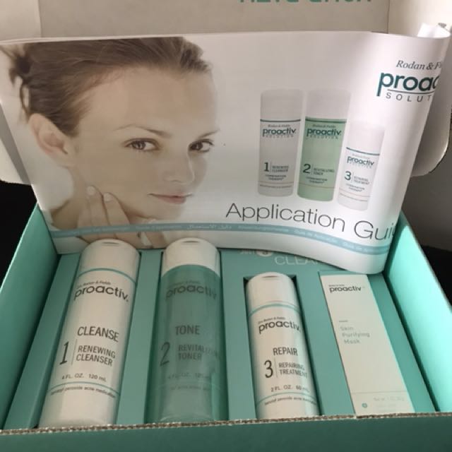 Proactive skin care set, Beauty & Personal Care, Bath & Body, Body Care ...