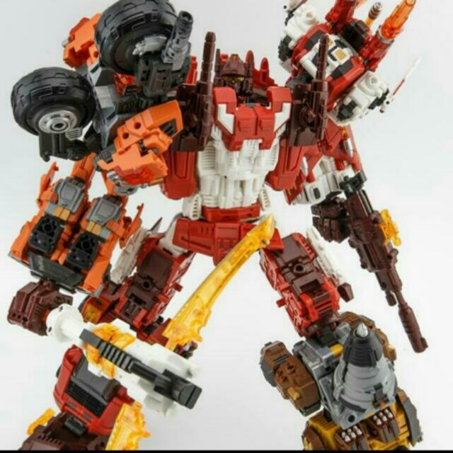 Transformers computron combiners warbotron wb 01 to 05, Hobbies & Toys ...