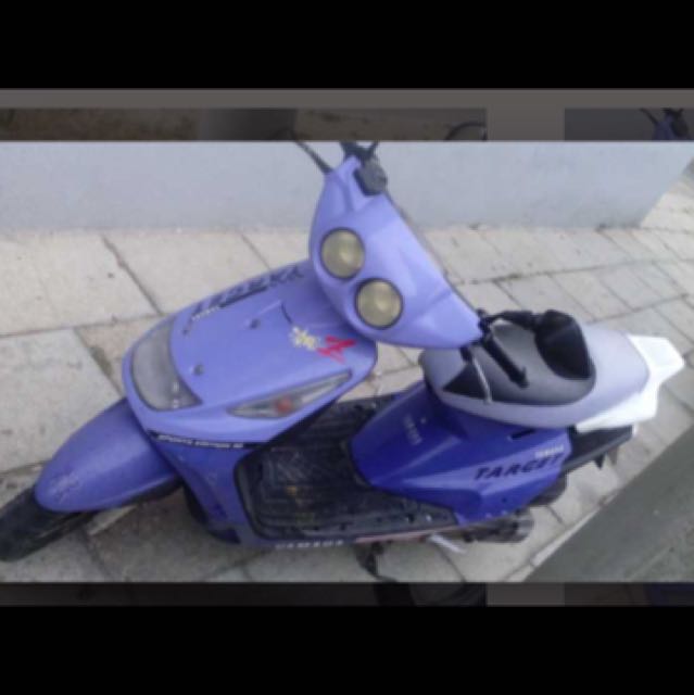 2002 yamaha target 50cc, Motorbikes on Carousell