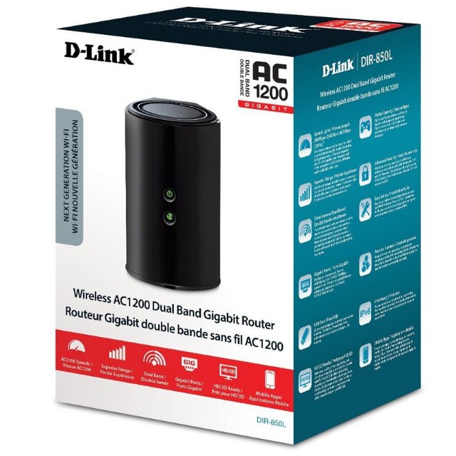 D-Link 850L dualband gigabit wireless router, Computers & Tech, Parts ...