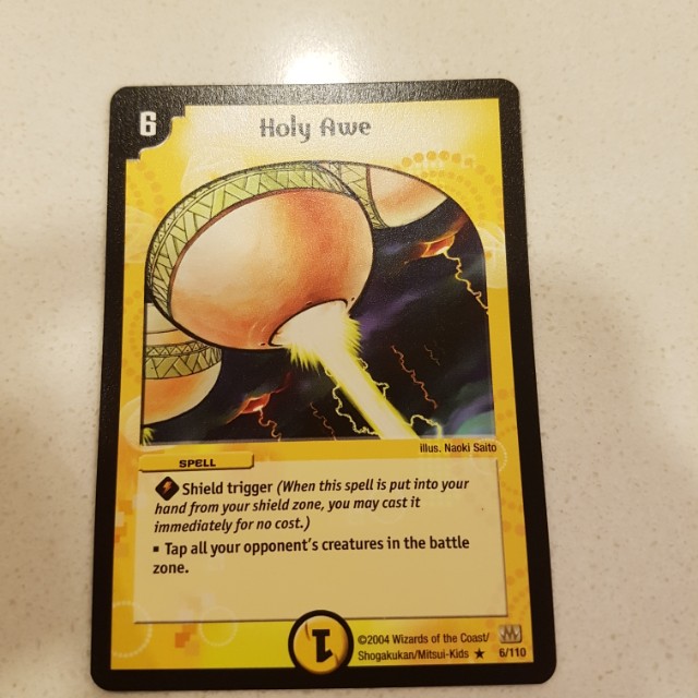 Duel Masters Holy Awe, Hobbies & Toys, Toys & Games on Carousell