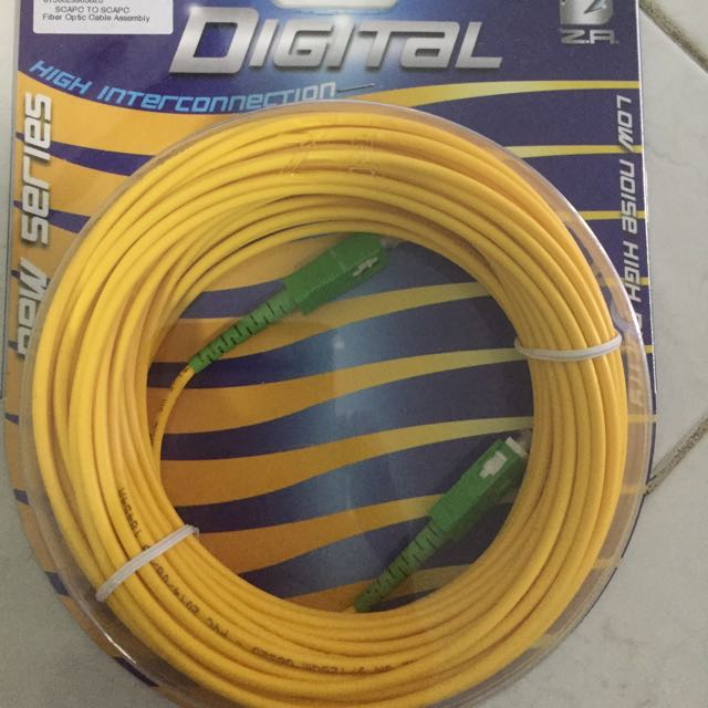 Fiber Optic Patch Cord for OpenNet Connection, Computers & Tech, Parts ...