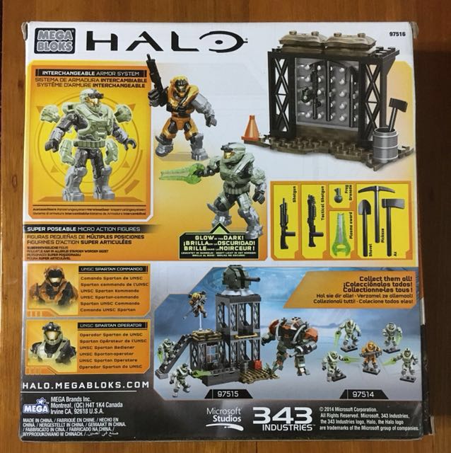 Halo Mega Bloks Containment Armory ( RARE ), Hobbies & Toys, Toys ...