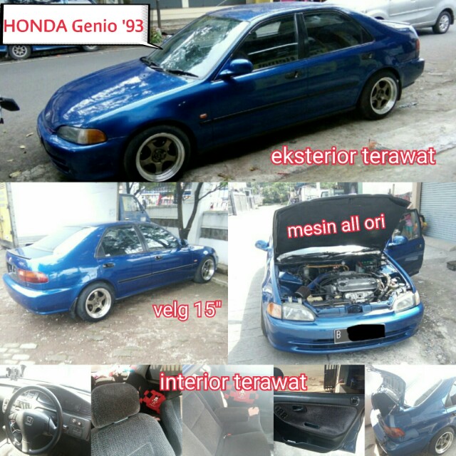 Honda GENIO 1993, Mobil & Motor, Mobil untuk Dijual di Carousell
