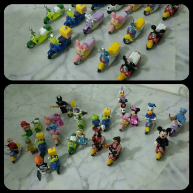 Lego mini figurines disney pixar series full set of 18, Hobbies & Toys ...