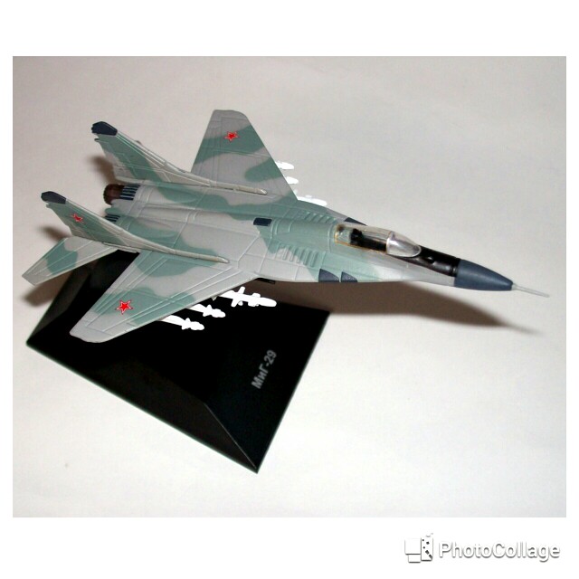 MiG29 Fulcrum Scale 1/150 DeAgostini, Hobbies & Toys, Toys & Games on ...
