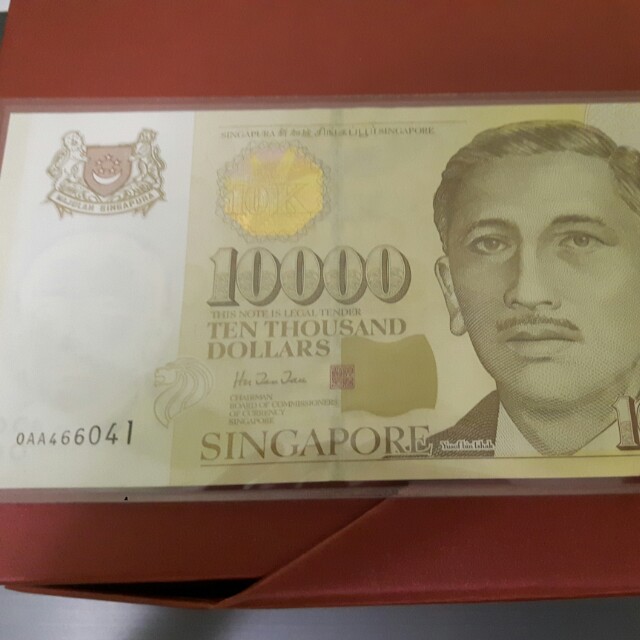 Ultra RARE Portrait Series $10000/$10k UNC notes, Hobbies & Toys ...