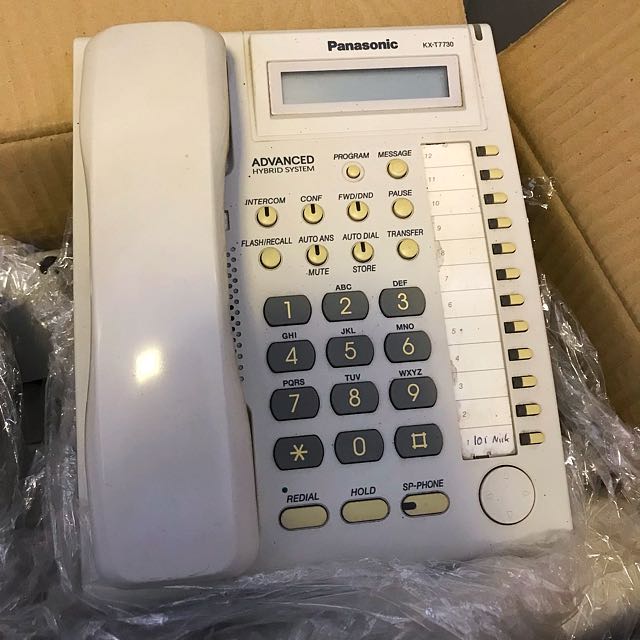 Panasonic KX-T7730 Telephone (PABX ready), Computers & Tech, Office & Business Technology on ...